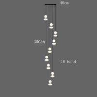 China Modern home decor led lights pendant light lamps forstaircase Chandeliers (WH-NC-158) for sale
