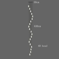 China Modern home decor led lights pendant light lamps forstaircase Chandeliers (WH-NC-158) for sale