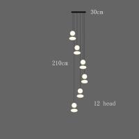 China Modern home decor led lights pendant light lamps forstaircase Chandeliers (WH-NC-158) for sale