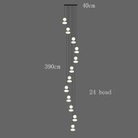 China Modern home decor led lights pendant light lamps forstaircase Chandeliers (WH-NC-158) for sale