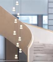 China Modern home decor led lights pendant light lamps forstaircase Chandeliers (WH-NC-158) for sale