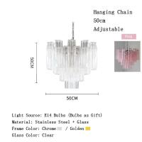 China Italian Designer Vintage Texture Glass Ceiling Chandeliers(WH-NC-159) for sale