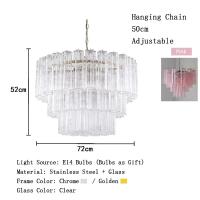 China Italian Designer Vintage Texture Glass Ceiling Chandeliers(WH-NC-159) for sale