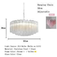 China Italian Designer Vintage Texture Glass Ceiling Chandeliers(WH-NC-159) for sale