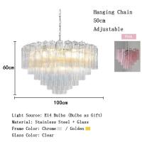 China Italian Designer Vintage Texture Glass Ceiling Chandeliers(WH-NC-159) for sale