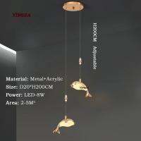 China Modern Light Luxury Villa Ceiling Staircase Long Pendant Lamp(WH-NC-161) for sale