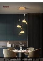 China Modern Light Luxury Villa Ceiling Staircase Long Pendant Lamp(WH-NC-161) for sale