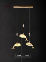China Modern Light Luxury Villa Ceiling Staircase Long Pendant Lamp(WH-NC-161) for sale