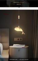 China Modern Light Luxury Villa Ceiling Staircase Long Pendant Lamp(WH-NC-161) for sale