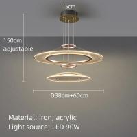 China Villa Dining Pendant Light Bedroom Ceiling Home Decor Lustre Lighting Fixtur(WH-NC-163) for sale