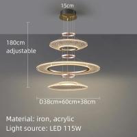 China Villa Dining Pendant Light Bedroom Ceiling Home Decor Lustre Lighting Fixtur(WH-NC-163) for sale