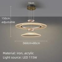 China Villa Dining Pendant Light Bedroom Ceiling Home Decor Lustre Lighting Fixtur(WH-NC-163) for sale