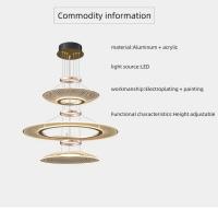 China Villa Dining Pendant Light Bedroom Ceiling Home Decor Lustre Lighting Fixtur(WH-NC-163) for sale