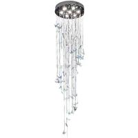 China Butterfly Crystal Chandelier Living Room Crystal Staircase Pendant Light Indoor Large LED Lights(WH-NC-165) for sale