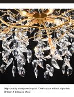 China Modern LED Crystal Chandelier Lighting Luxury Home Lighting (WH-NC-167) for sale