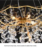 China Modern LED Crystal Chandelier Lighting Luxury Home Lighting (WH-NC-167) for sale