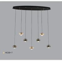 China Dropshipping Villa LOFT Staircase Pendant Lights Long Cable Hanging Aluminum ball droplight (WH-NC-168) for sale
