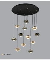China Dropshipping Villa LOFT Staircase Pendant Lights Long Cable Hanging Aluminum ball droplight (WH-NC-168) for sale