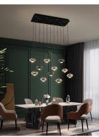 China Dropshipping Villa LOFT Staircase Pendant Lights Long Cable Hanging Aluminum ball droplight (WH-NC-168) for sale