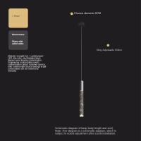 China Crystal LED Pendant Lights Duplex Stair Hanging Lamp (WH-NC-169) for sale