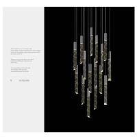 China Crystal LED Pendant Lights Duplex Stair Hanging Lamp (WH-NC-169) for sale