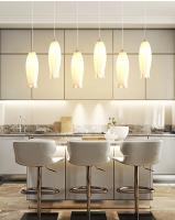 China Nordic Ceramic Tulip Staircase Chandelier Multi Heads Pendant Lamp(WH-NC-171) for sale