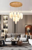 China Nordic Ceramic Tulip Staircase Chandelier Multi Heads Pendant Lamp(WH-NC-171) for sale