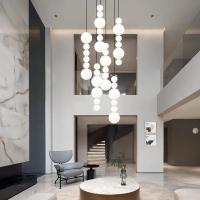 China Nordic home decor dining room Pendant lamp lights Staircase Chandelier(WH-NC-172) for sale