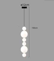 China Nordic home decor dining room Pendant lamp lights Staircase Chandelier(WH-NC-172) for sale