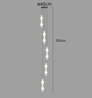 China Nordic home decor dining room Pendant lamp lights Staircase Chandelier(WH-NC-172) for sale