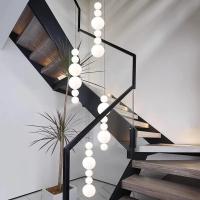 China Nordic home decor dining room Pendant lamp lights Staircase Chandelier(WH-NC-172) for sale
