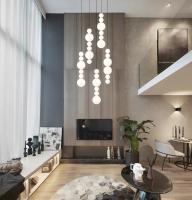 China Nordic home decor dining room Pendant lamp lights Staircase Chandelier(WH-NC-172) for sale