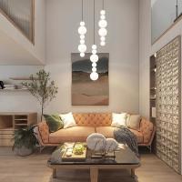 China Nordic home decor dining room Pendant lamp lights Staircase Chandelier(WH-NC-172) for sale