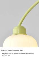 China Nordic Style Chandelier Indoor Green Fresh Hanging Light Fixture Tulip Matcha Chandelier(WH-MI-466) for sale