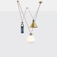 China DIY Combined Metal Bedroom Living Dining Table Decor LED Lighting Designer Adjustable Shape Ceiling Pendant Lamp Geometric Shape Art Modern Chandelier (WH-MI-467) for sale