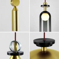 China DIY Combined Metal Bedroom Living Dining Table Decor LED Lighting Designer Adjustable Shape Ceiling Pendant Lamp Geometric Shape Art Modern Chandelier (WH-MI-467) for sale