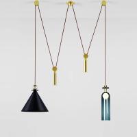 China DIY Combined Metal Bedroom Living Dining Table Decor LED Lighting Designer Adjustable Shape Ceiling Pendant Lamp Geometric Shape Art Modern Chandelier (WH-MI-467) for sale