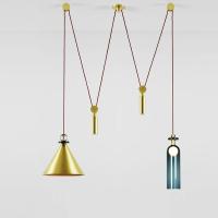China DIY Combined Metal Bedroom Living Dining Table Decor LED Lighting Designer Adjustable Shape Ceiling Pendant Lamp Geometric Shape Art Modern Chandelier (WH-MI-467) for sale