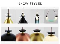 China DIY Combined Metal Bedroom Living Dining Table Decor LED Lighting Designer Adjustable Shape Ceiling Pendant Lamp Geometric Shape Art Modern Chandelier (WH-MI-467) for sale
