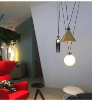 China DIY Combined Metal Bedroom Living Dining Table Decor LED Lighting Designer Adjustable Shape Ceiling Pendant Lamp Geometric Shape Art Modern Chandelier (WH-MI-467) for sale