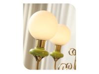China French Homestay LED Chandelier Nordic Retro Pastoral Cream Style Chandelier Onyx Chandelier(WH-MI-469) for sale