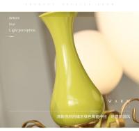 China French Homestay LED Chandelier Nordic Retro Pastoral Cream Style Chandelier Onyx Chandelier(WH-MI-469) for sale