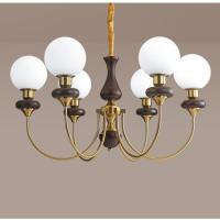 China French Homestay LED Chandelier Nordic Retro Pastoral Cream Style Chandelier Onyx Chandelier(WH-MI-469) for sale