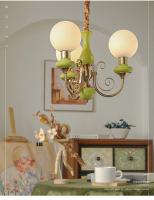 China French Homestay LED Chandelier Nordic Retro Pastoral Cream Style Chandelier Onyx Chandelier(WH-MI-469) for sale