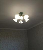 China Art Parlor Dining Room Bedroom Chain Suspension Modern Romantic Flowers Chandeliers Lily of the Valley Flower Chandelier(WH-MI-470) for sale