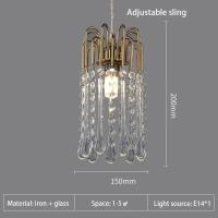 China Modern LED Chandeliers Amber Glass Hanging Pendant Lighting Maltose Chandelier(WH-MI-473) for sale