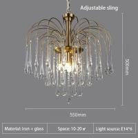 China Modern LED Chandeliers Amber Glass Hanging Pendant Lighting Maltose Chandelier(WH-MI-473) for sale