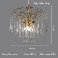 China Modern LED Chandeliers Amber Glass Hanging Pendant Lighting Maltose Chandelier(WH-MI-473) for sale