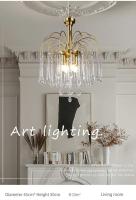 China Modern LED Chandeliers Amber Glass Hanging Pendant Lighting Maltose Chandelier(WH-MI-473) for sale
