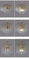 China Modern LED Chandeliers Amber Glass Hanging Pendant Lighting Maltose Chandelier(WH-MI-473) for sale